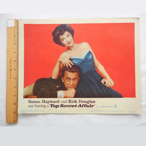 American Vintage | Art | Vintage Movie Lobby Card 957 Top Secret Affair ...